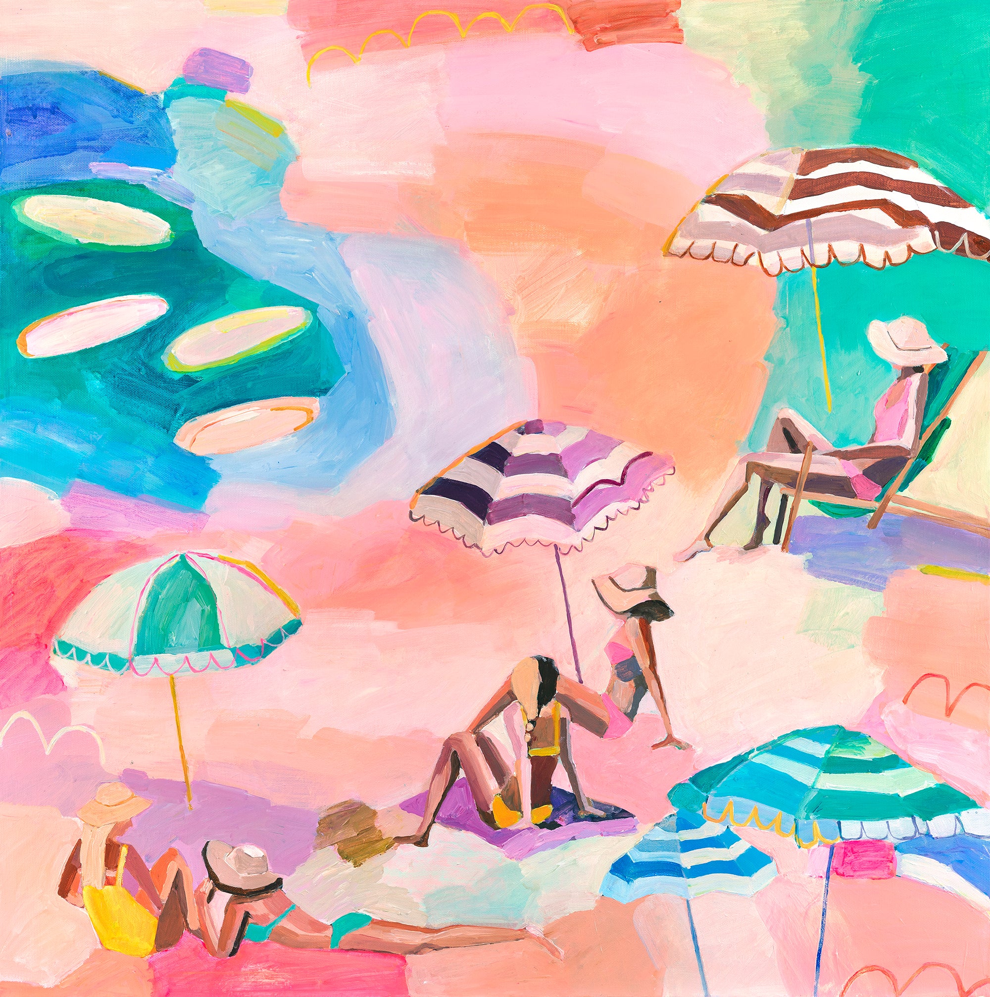 Beach Life Drawing Beachlife By Jessica Loiterton